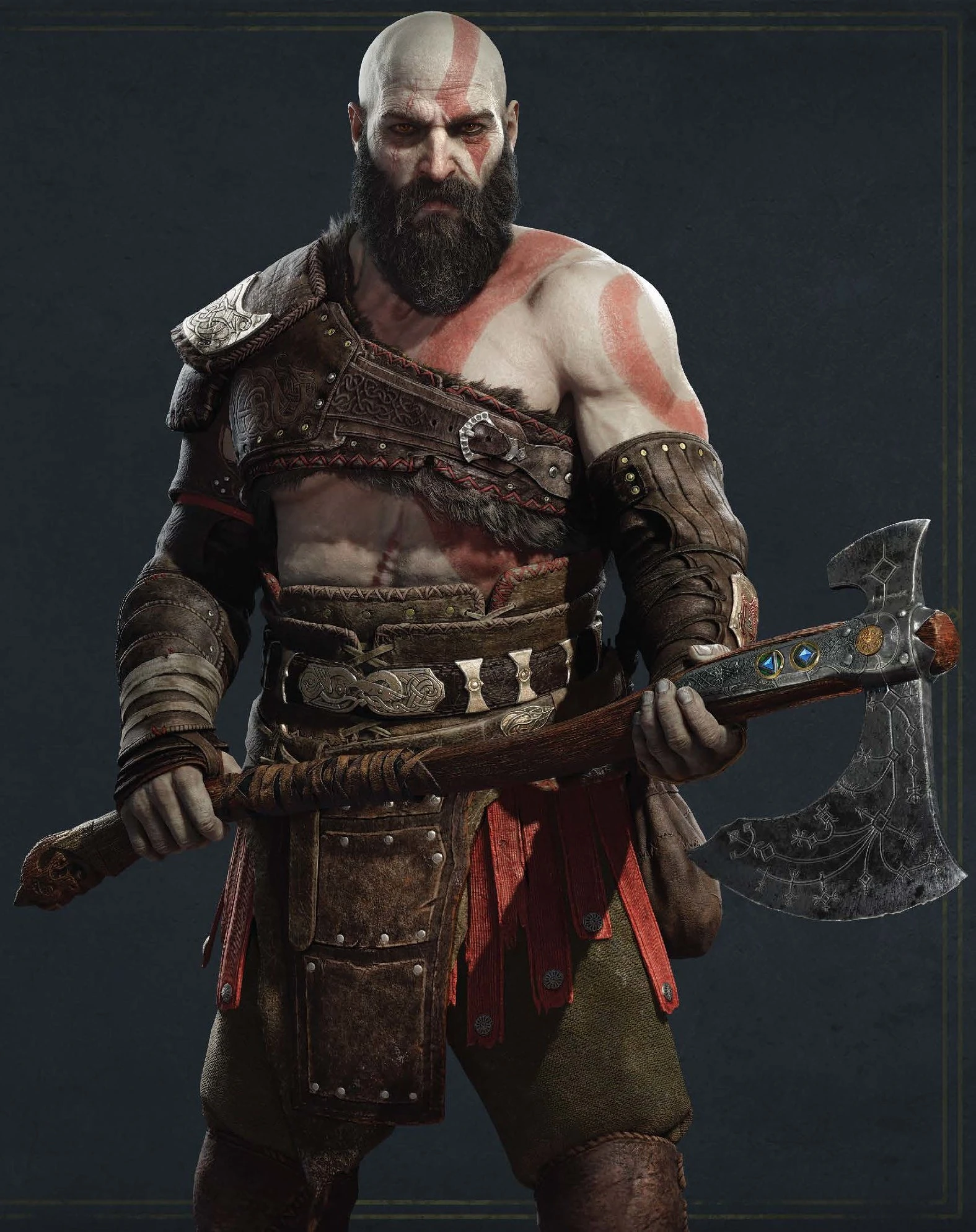 God Of War 2 Kratos Scar