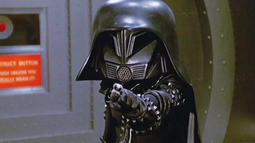 Spaceballs Dark Helmet Fight