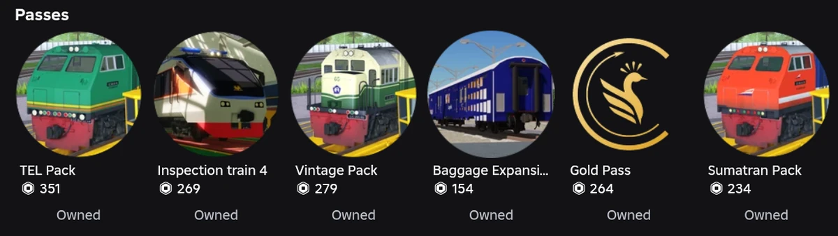 Gamepasses | Incorails Wiki | Fandom