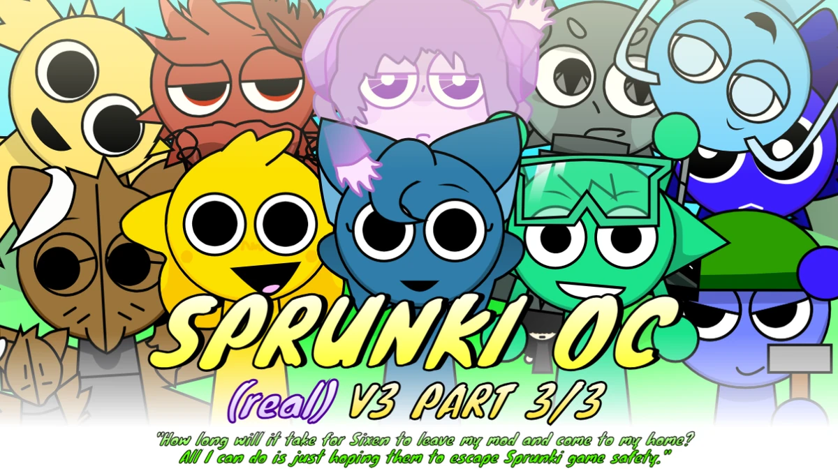 V3 PART 3/3 | Sprunki oc real Official Wiki | Fandom