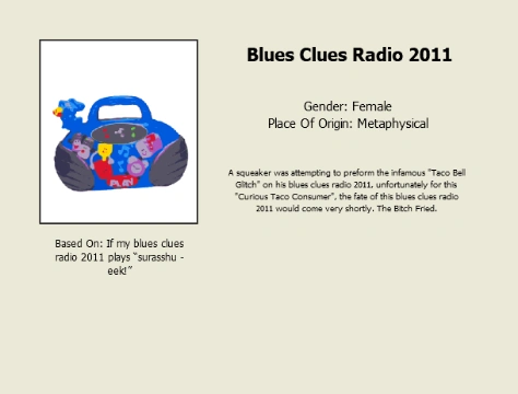 Fanon:Fiddlebops/Blues Clues Radio 2011 | Incredibox Wiki | Fandom
