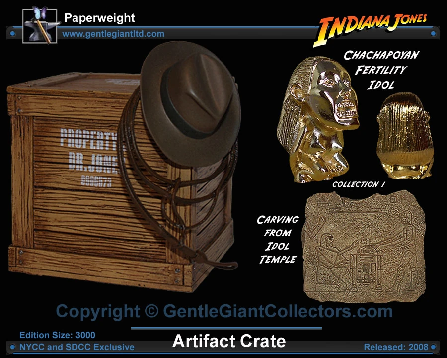 Artifact Crate Paperweight | Indiana Jones Wiki | Fandom
