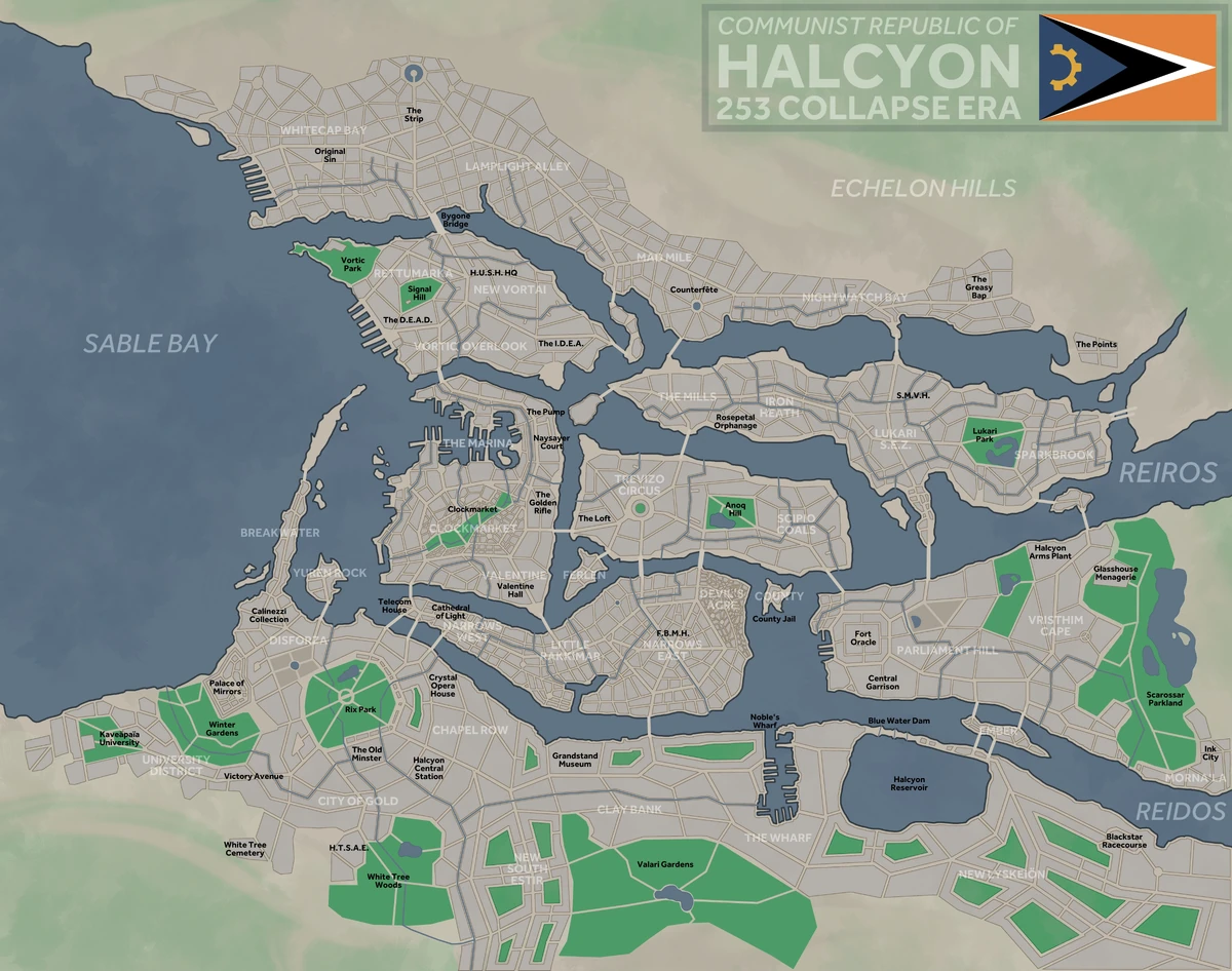 Landmarks of Communist Halcyon | Indratera Wiki | Fandom