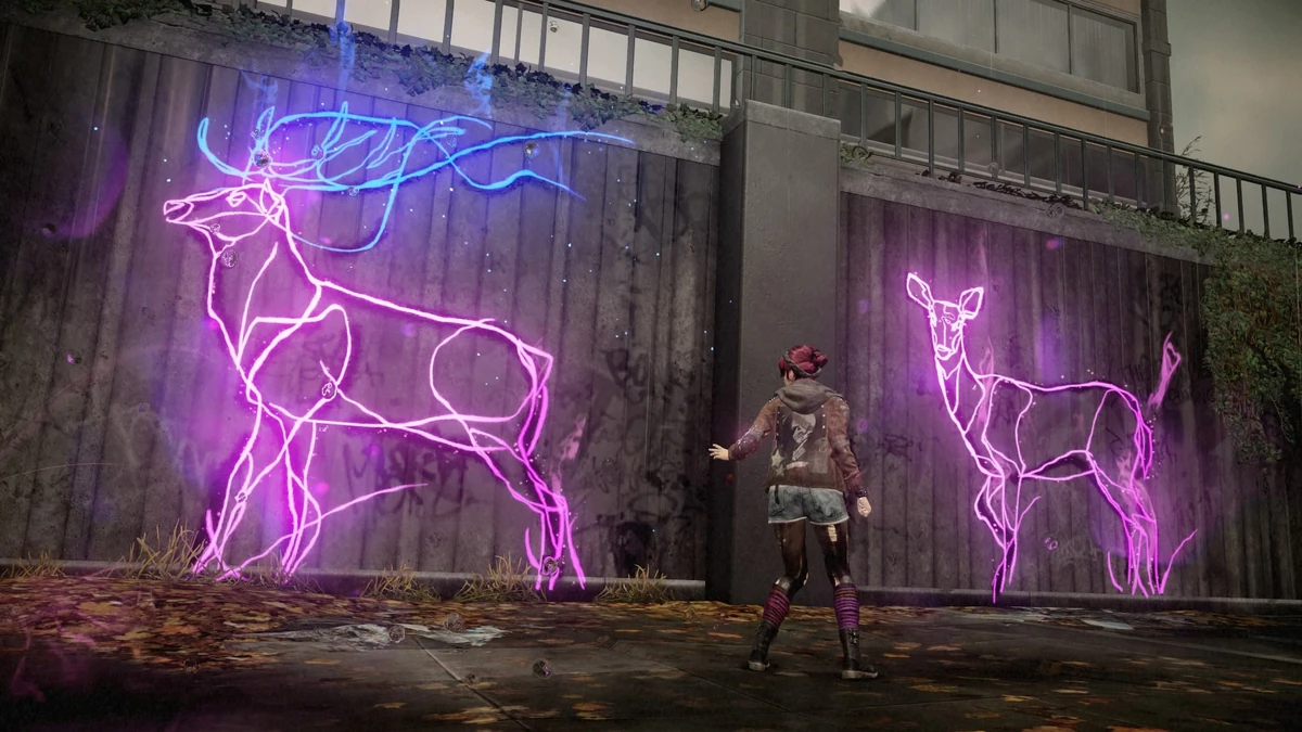 Neon graffiti | Infamous Wiki | Fandom