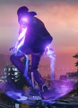 Infamous Second Son Neon Sword