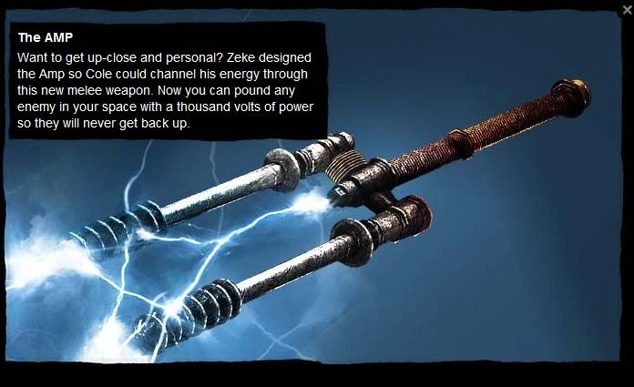 Amp | Infamous Wiki | Fandom