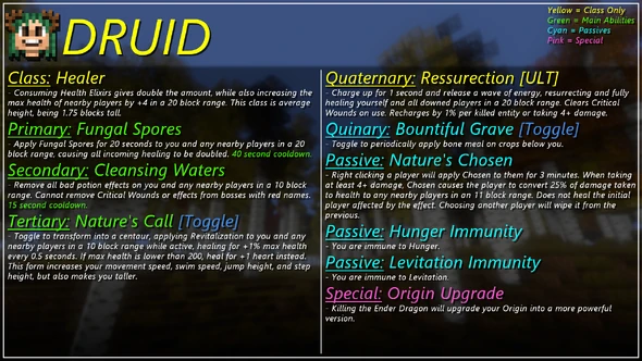 Druid | Infernal Origins Wiki | Fandom