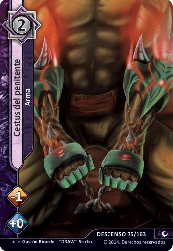 Cestus del penitente | Inferno TCG Wiki | Fandom