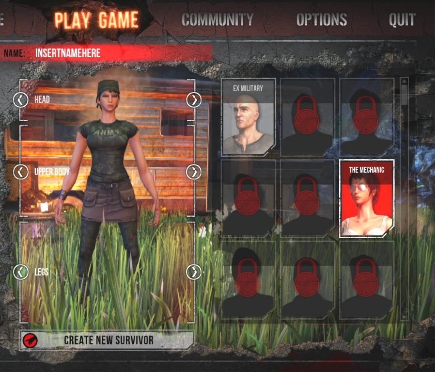 Character Creation | Infestation: Survivor Stories Wiki | Fandom