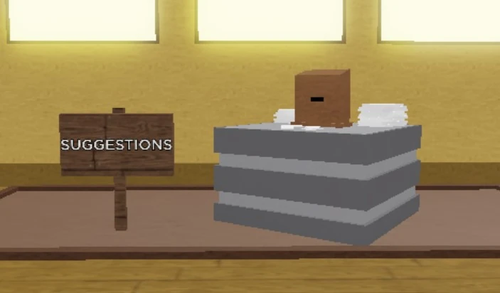 Station: Suggestion Box | Infinite Autocorrect Roblox Wiki | Fandom
