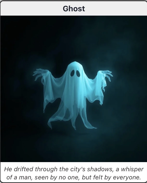 Ghost | Infinite Card Wiki | Fandom
