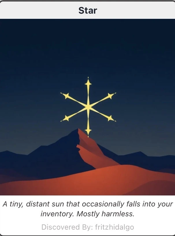 Star | Infinite Card Wiki | Fandom