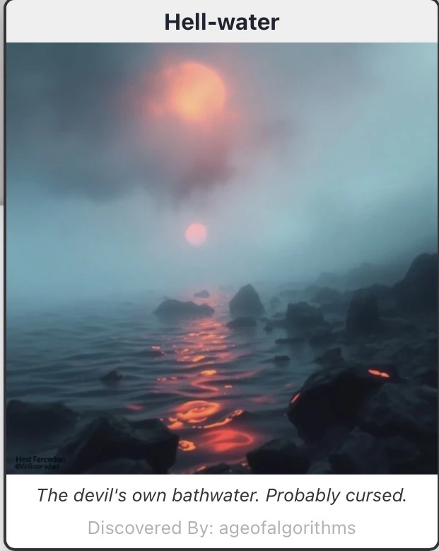 Hell-water | Infinite Card Wiki | Fandom