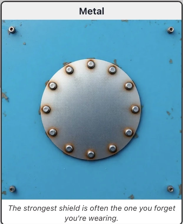 Metal | Infinite Card Wiki | Fandom