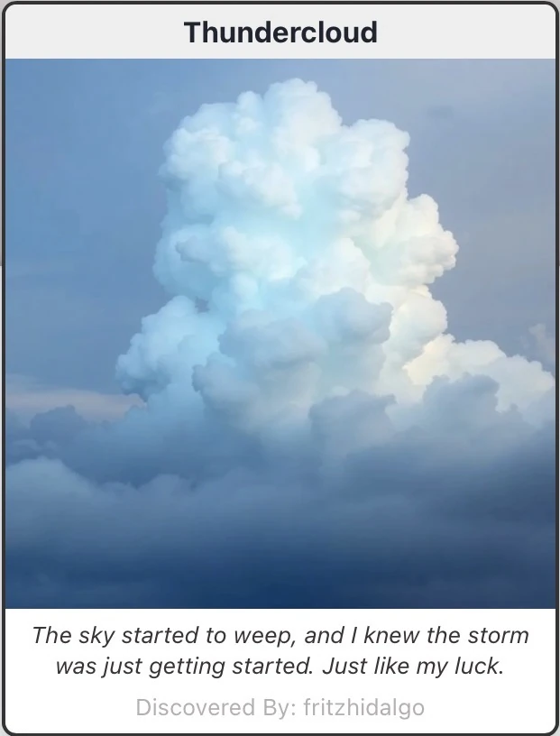 Thundercloud | Infinite Card Wiki | Fandom