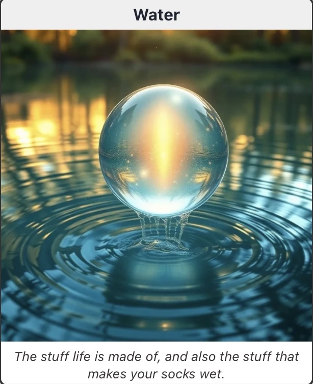 Water | Infinite Card Wiki | Fandom