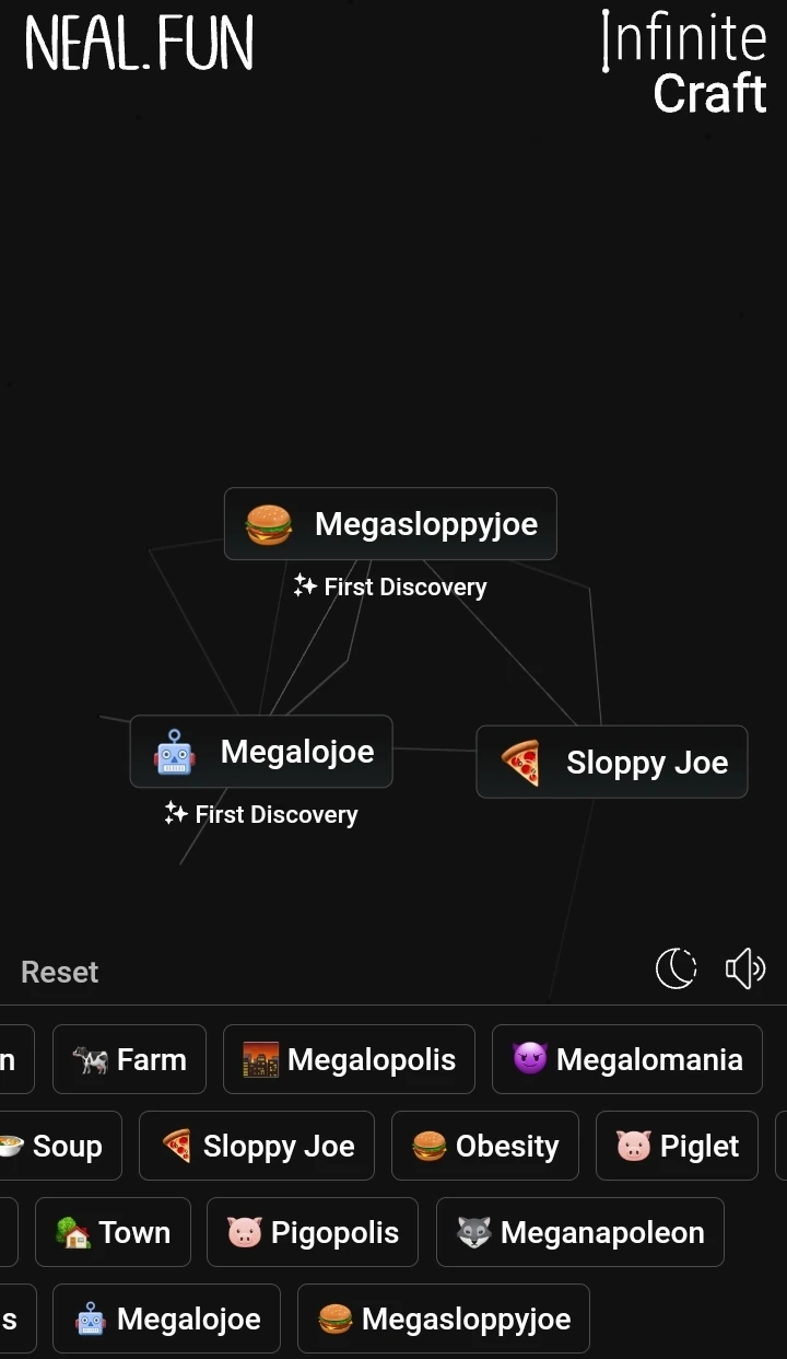 Megasloppyjoe | Infinite Craft (Neal.fun) Wiki | Fandom