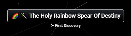 The Holy Rainbow Spear of Destiny | Infinite Craft (Neal.fun) Wiki | Fandom