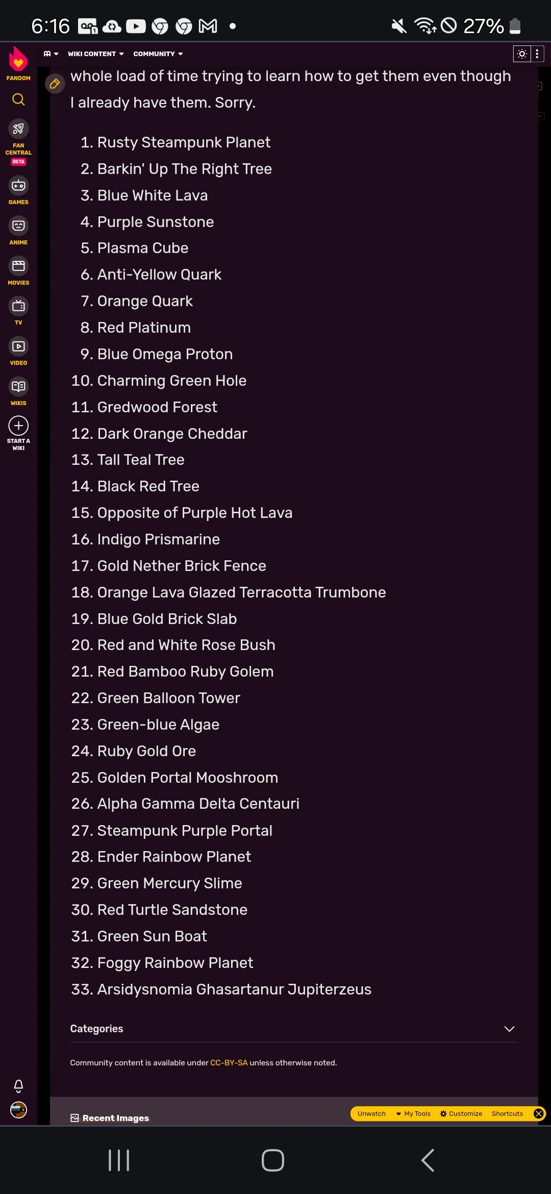 Goliushi's Discoveries: | Infinite Craft (Neal.fun) Wiki | Fandom
