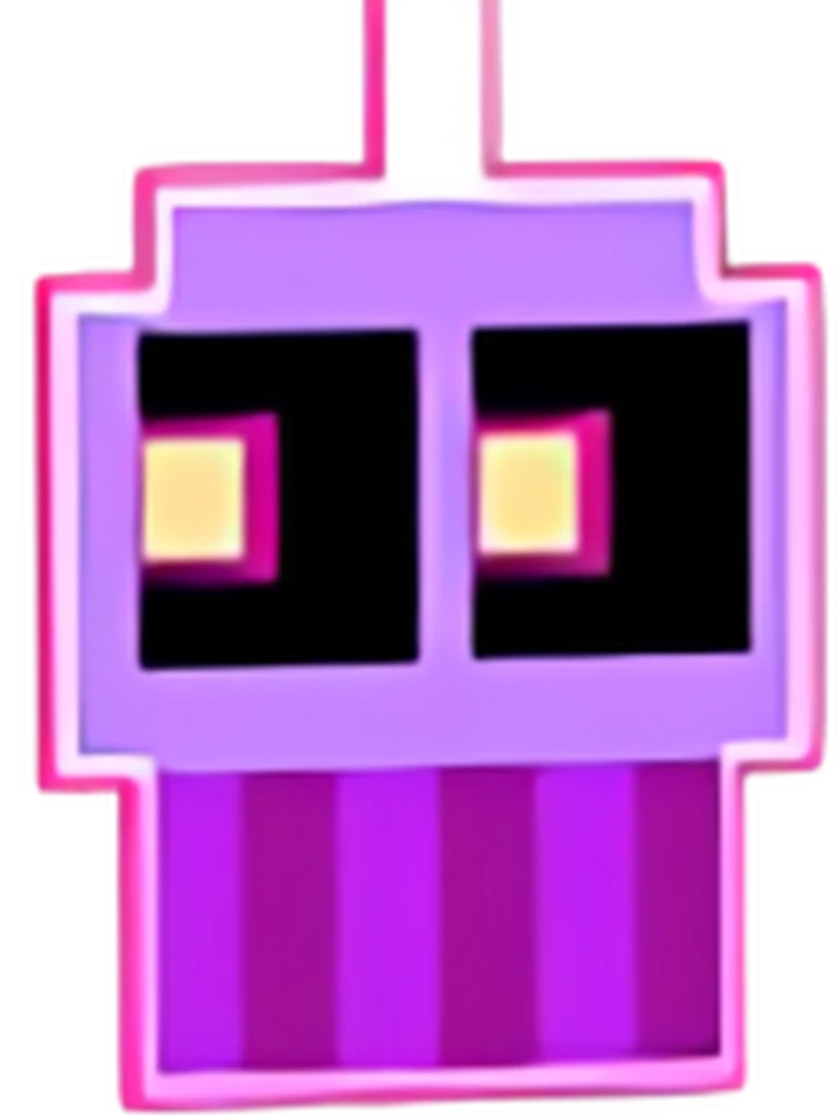 Purple 8-Bit Cupcake | Infinite Custom Night Wiki | Fandom