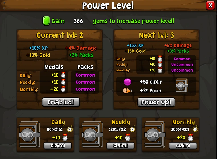 Power Level | Infinite Hero Wikia | Fandom