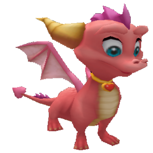 Spyro And Cynder And Ember And Flame