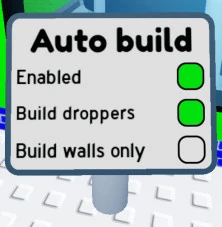 Auto-build | Infinite Tower Tycoon Wiki | Fandom