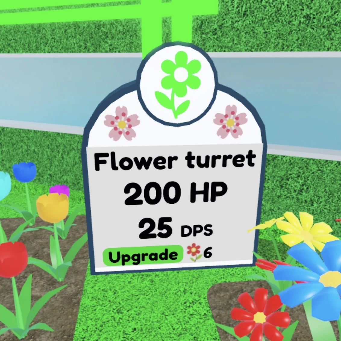 Flower turret upgrader | Infinite Tower Tycoon Wiki | Fandom