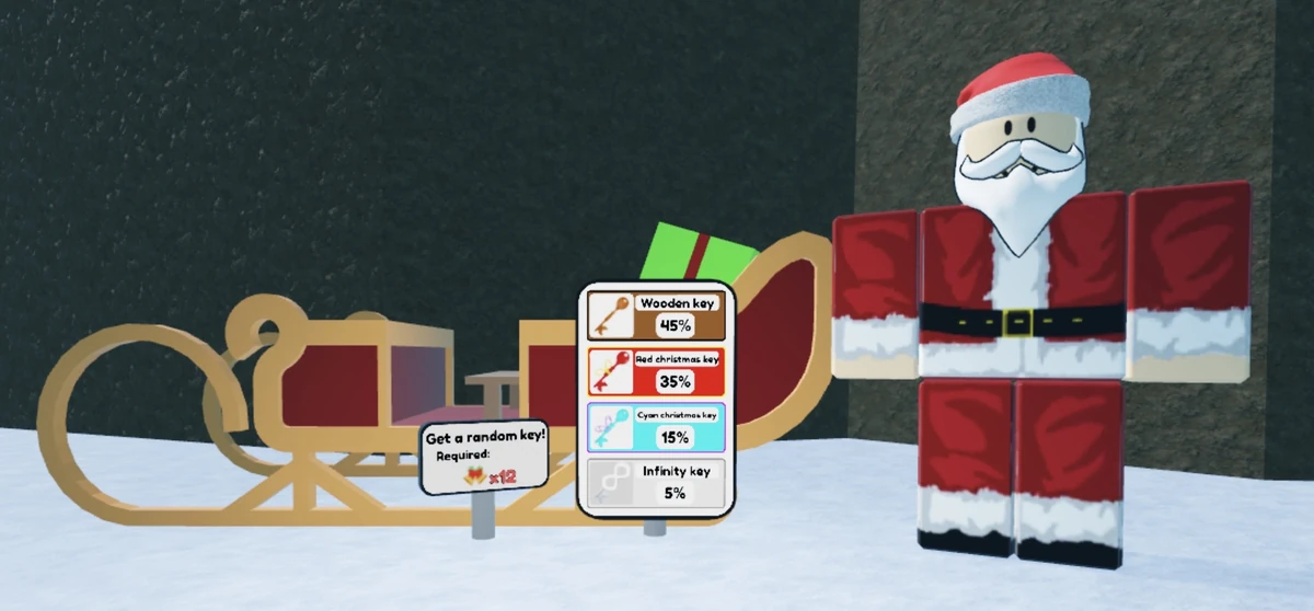 Santa Random Key | Infinite Tower Tycoon Wiki | Fandom