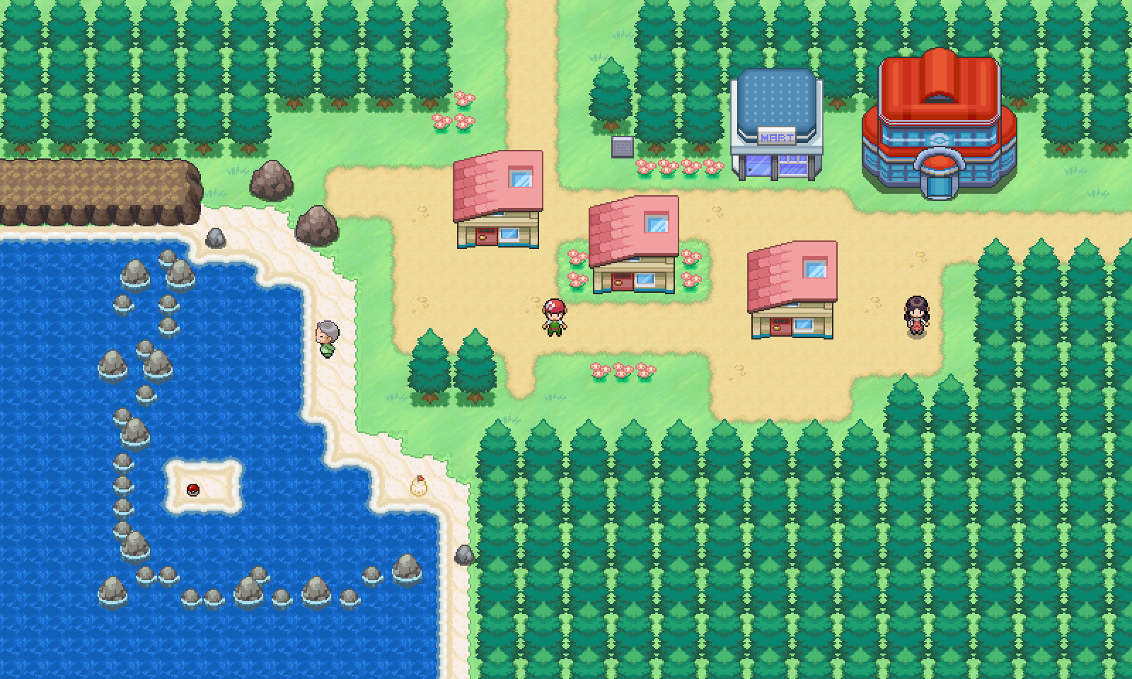 Cherrygrove City Pokémon Infinite Fusion Wiki Fandom