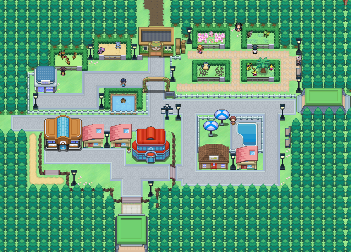 Fuchsia City Pokémon Infinite Fusion Wiki Fandom