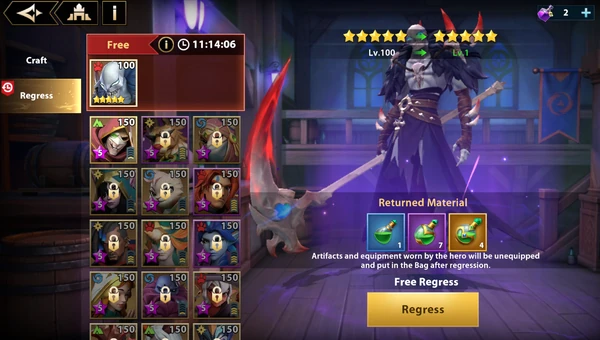 Regressing Heroes | Infinite Magicraid Official Wiki | Fandom