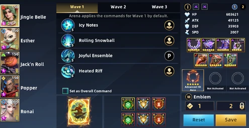 Preset line-ups | Infinite Magicraid Official Wiki | Fandom