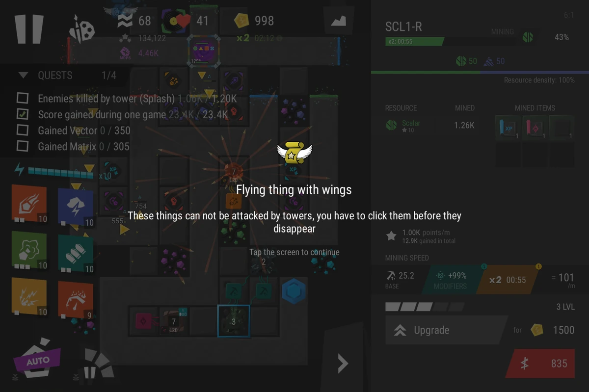 Flying thing with wings | Infinitode 2 Wiki | Fandom
