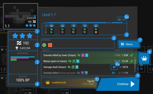 Level selection screen | Infinitode 2 Wiki | Fandom
