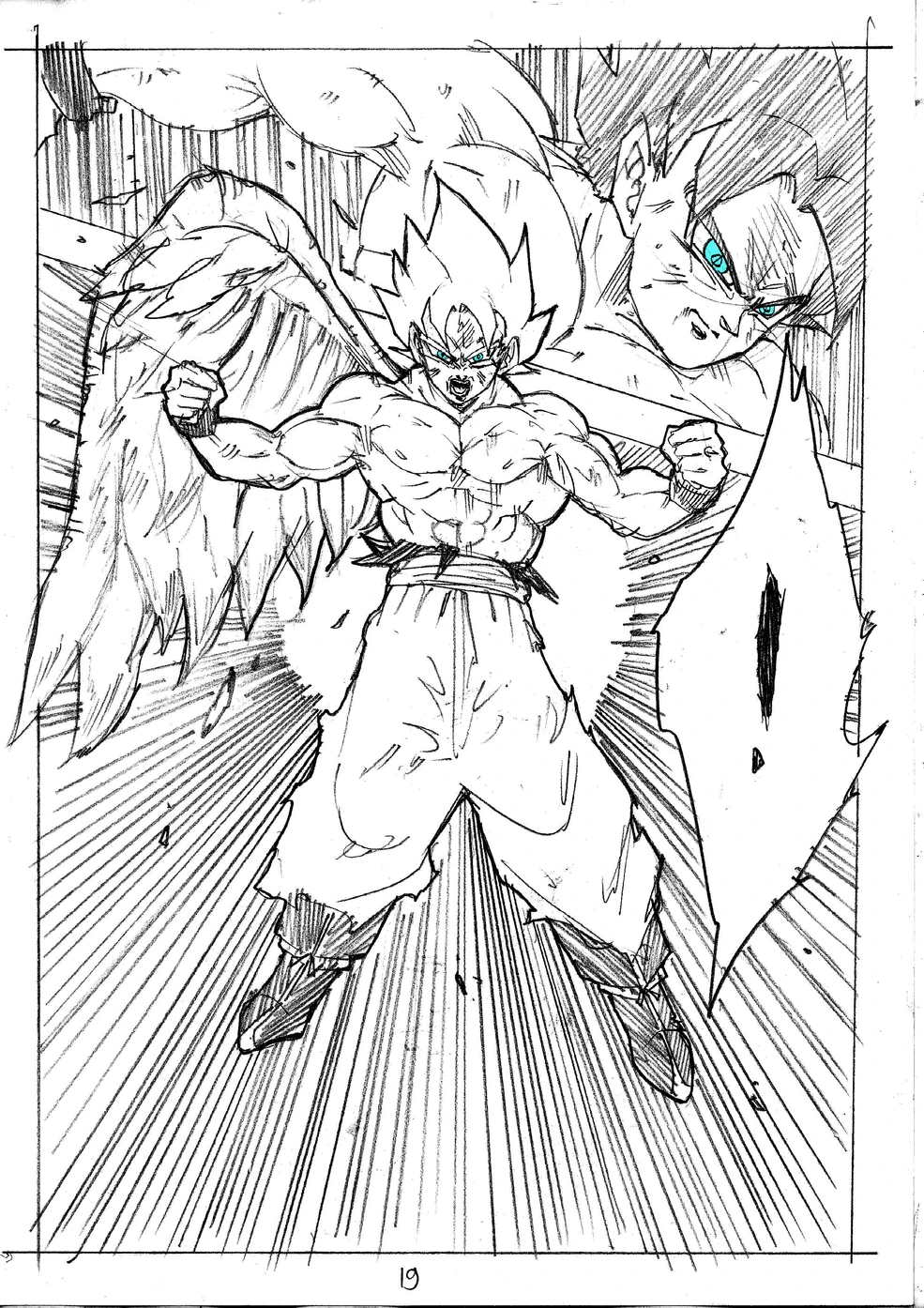 goku normal form coloring pages
