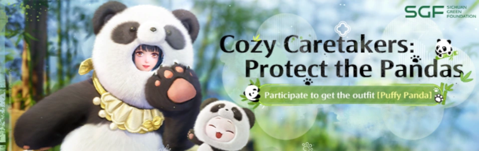Cozy Caretakers: Protect the Pandas | Infinity Nikki Wiki | Fandom