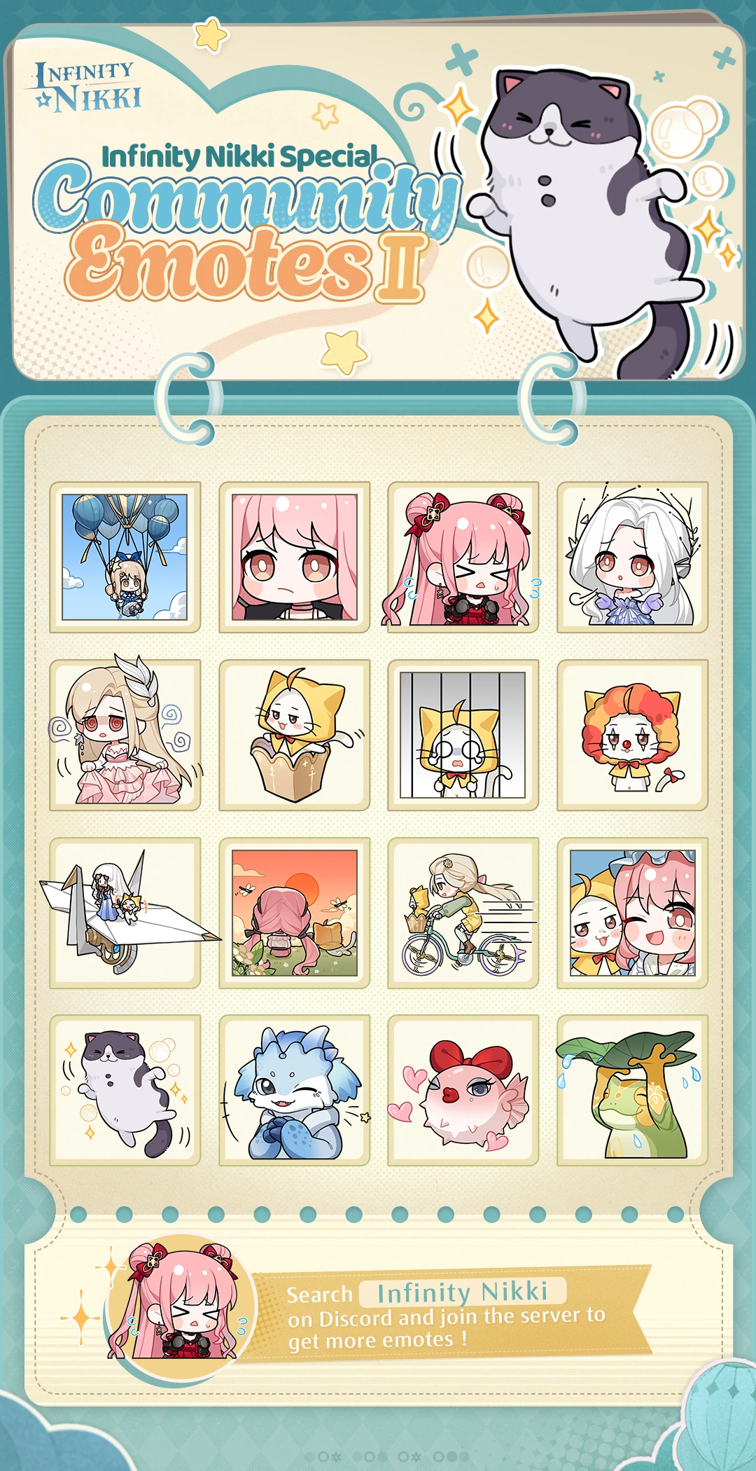 Category:Community Emotes Sets with Afternoon Shine | Infinity Nikki ...