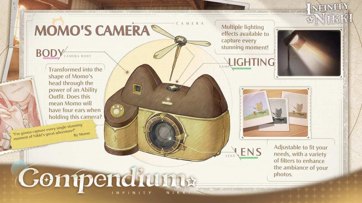 Momo's Camera | Infinity Nikki Wiki | Fandom