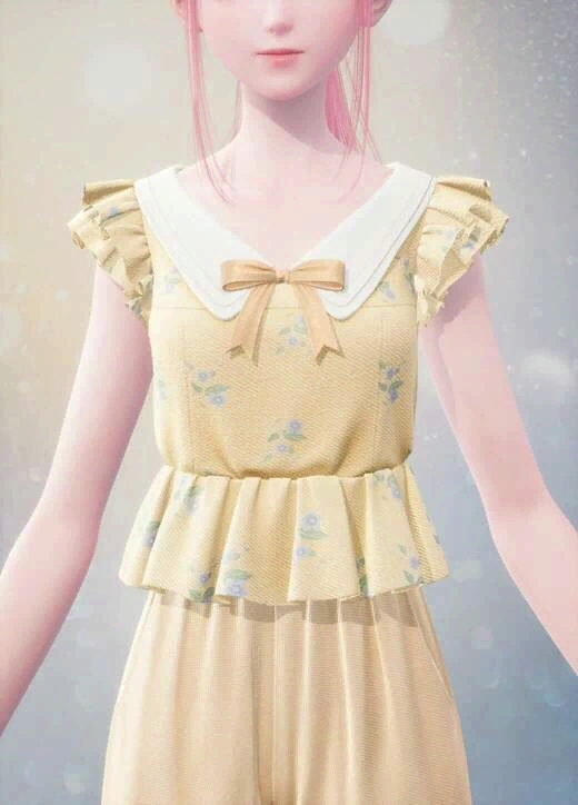 Sunny Floral Blouse | Infinity Nikki Wiki | Fandom