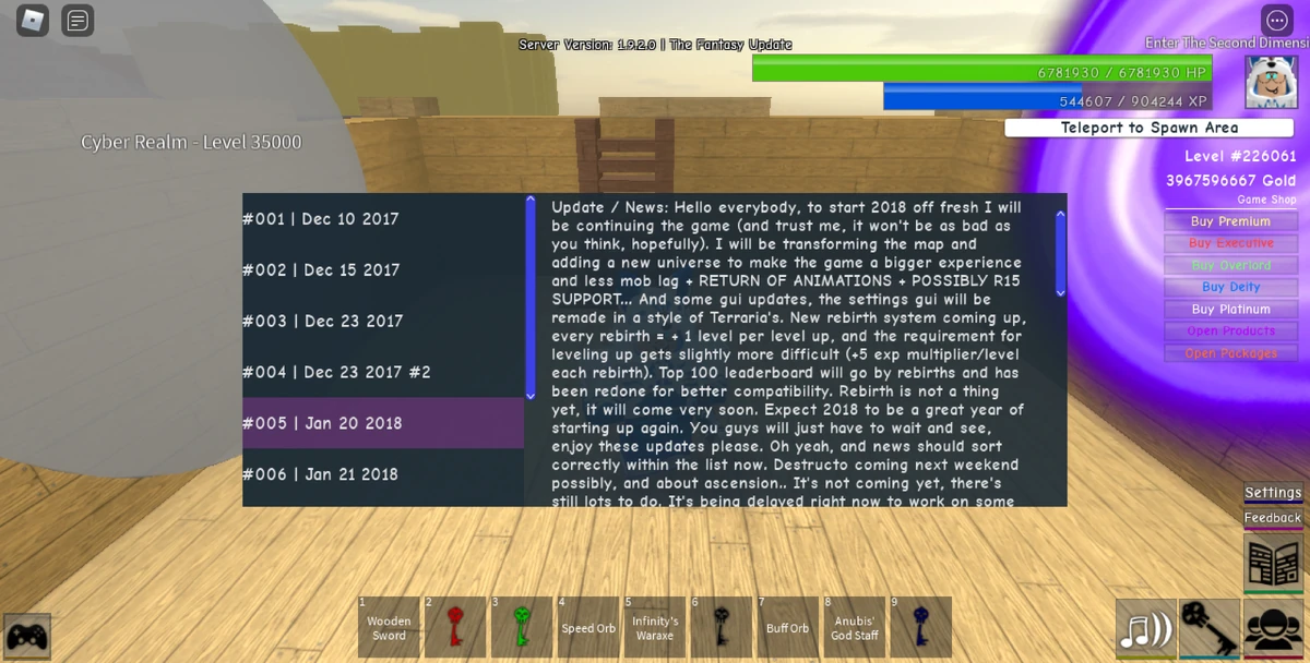 Rebirths | Infinity RPG Wiki | Fandom