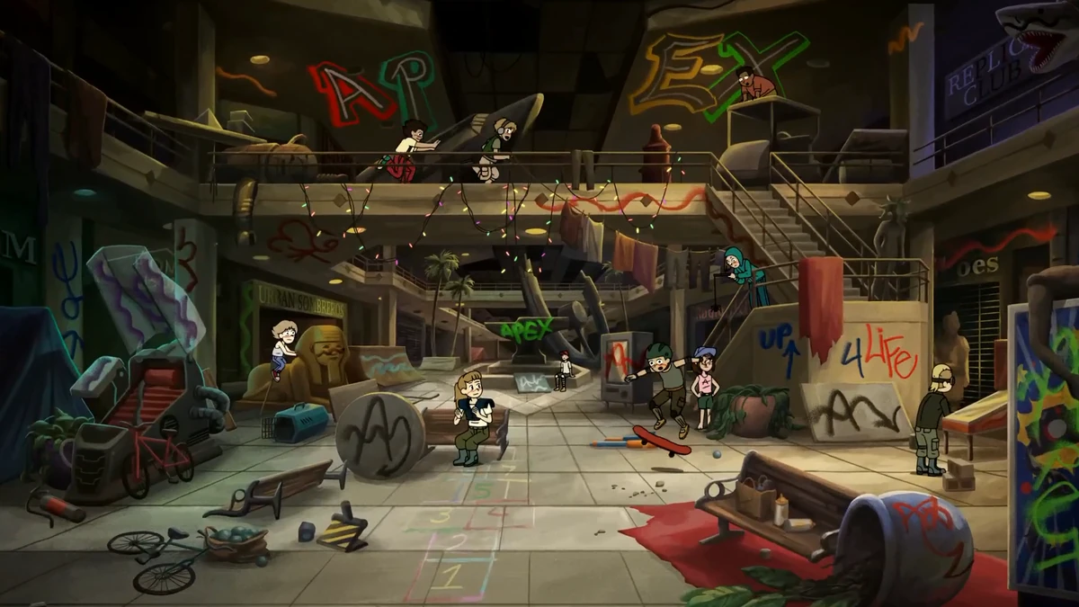 The Mall Car | Infinity Train Wiki | Fandom