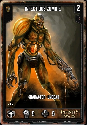 Infectious Zombie | Infinity Wars Wiki | Fandom