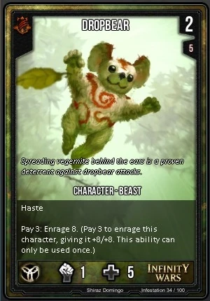 Dropbear | Infinity Wars Wiki | Fandom