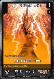 Agent Coyle, Alpha One | Infinity Wars Wiki | Fandom