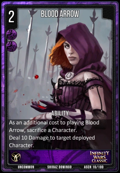 Blood Arrow | Infinity Wars Wiki | Fandom