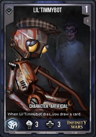 Lil'Timmybot | Infinity Wars Wiki | Fandom