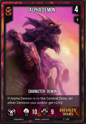 Alpha Demon | Infinity Wars Wiki | Fandom
