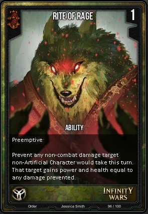 Rite Of Rage | Infinity Wars Wiki | Fandom