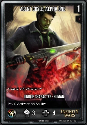 Agent Coyle, Alpha One | Infinity Wars Wiki | Fandom